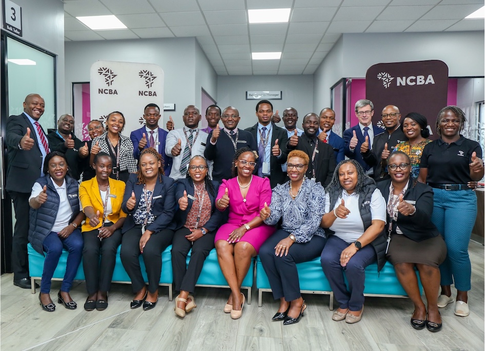 James Gossip, NCBA Kenya MD's Central Kenya Customer Tour